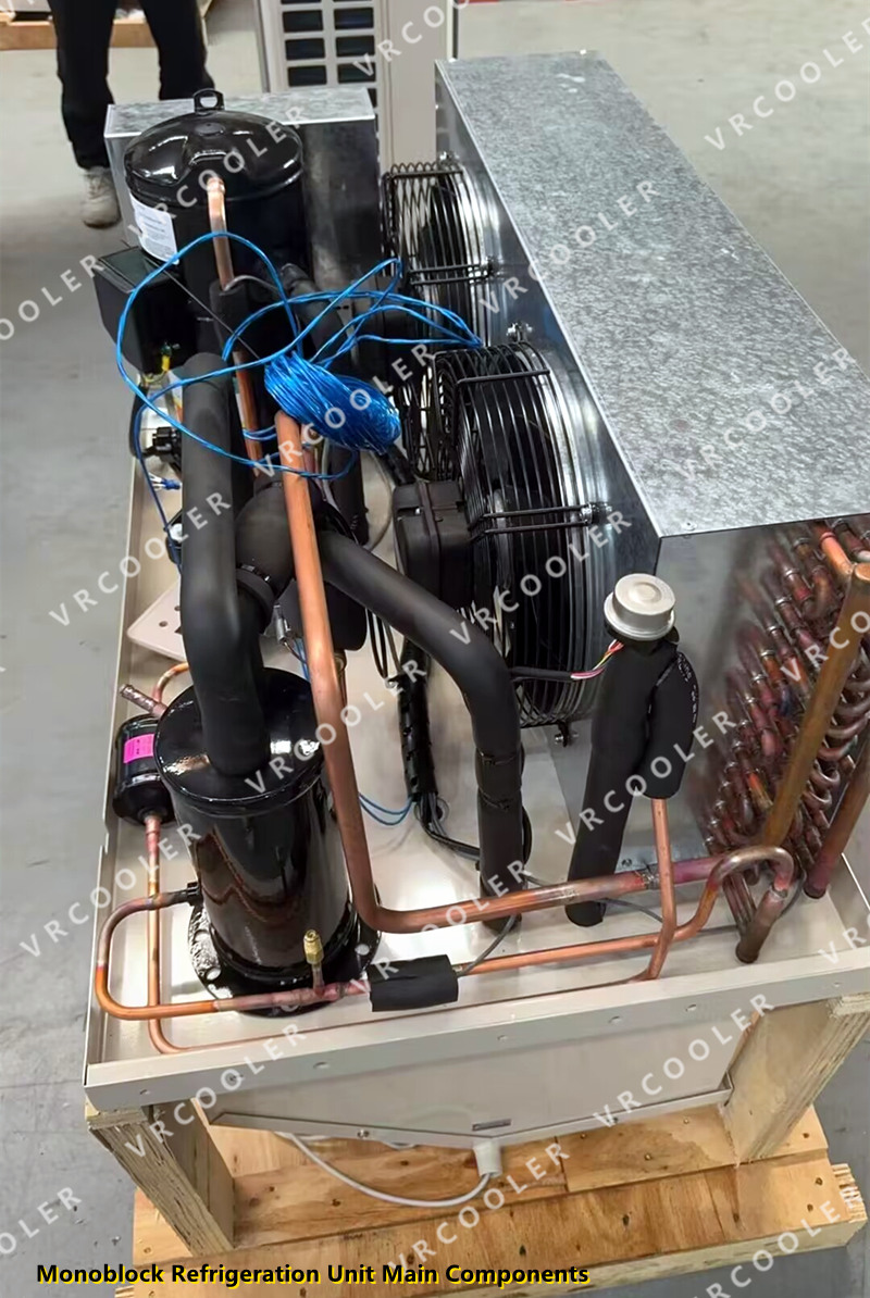 Cold Storage Side Monoblock Refrigeration Unit Main Components - Changzhou Vrcoolertech ...
