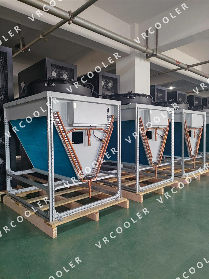 Air-Cooled Condenser In A V-Shape - Changzhou Vrcoolertech ...
