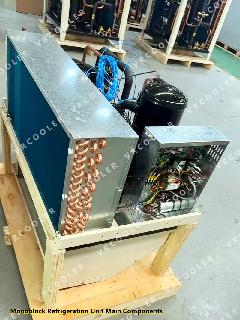 Cold Storage Side Monoblock Refrigeration Unit Main Components - Changzhou Vrcoolertech ...