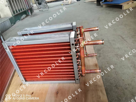 Heat Exchanger Set Copper Tube Copper Fins According to Drawing ...
