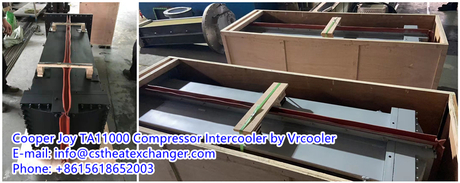 Vrcooler CST Manufactured Cooper Joy TA11000 Compressor Intercooler for ...