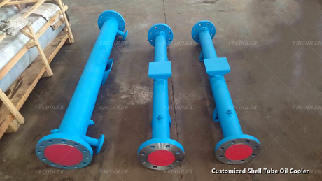 Customized Shell Tube Oil Cooler - Changzhou Vrcoolertech Refrigeration ...
