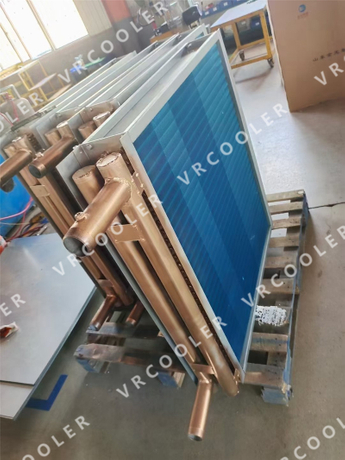 Copper Tube Aluminium Fin Condenser 150kw - Changzhou Vrcoolertech Refrigeration Co.,Ltd