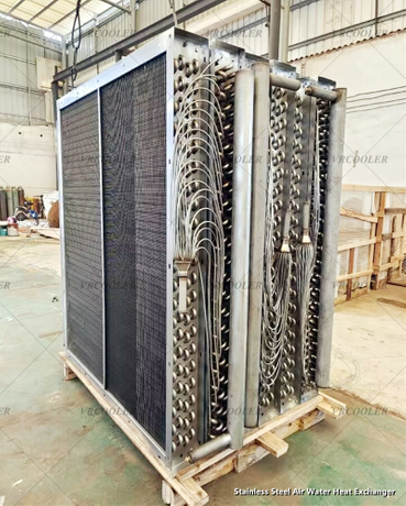 Stainless Steel Air Water Heat Exchanger OEM - Changzhou Vrcoolertech Refrigeration Co.,Ltd