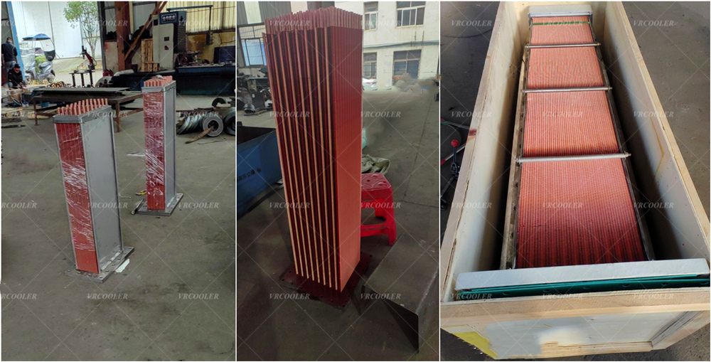 Full Copper Air Compressor Intercooler Customized for Indonesian ...