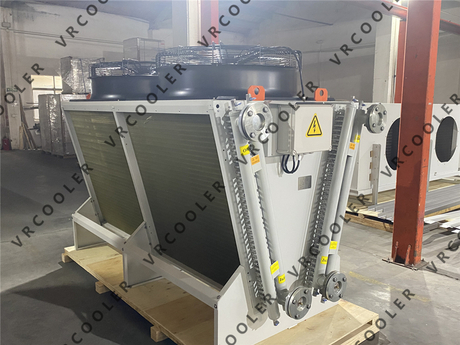 Dry Cooler Used In An Immersion Cooling System For Cool Water With ...