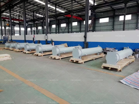 Generator Oil Cooler in A Generator System To Cool The Lubricating Oil ...