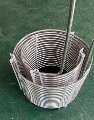 Ss Cooling Coil Use To Cool Beverage Food Juice - Changzhou ...