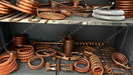 Corrugated Tube Heat Exchanger - Changzhou Vrcoolertech Refrigeration ...