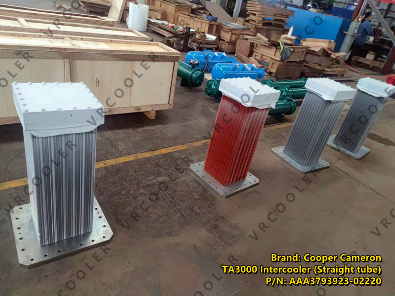 Inter Air Cooler For Cameron TA3000 TA6000 Compressor - Changzhou Vrcoolertech Refrigeration Co.,Ltd