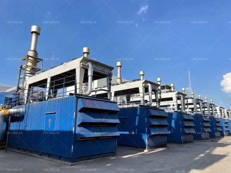 Dry Cooler for Steam Turbine Generator Cooling - Changzhou Vrcoolertech ...