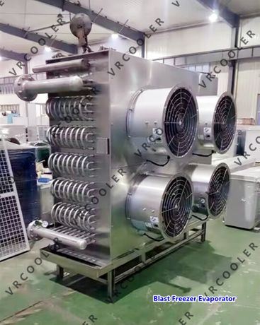 Evaporators For Keeping Blast Frozen Packed Chicken Nuggets / Blast ...