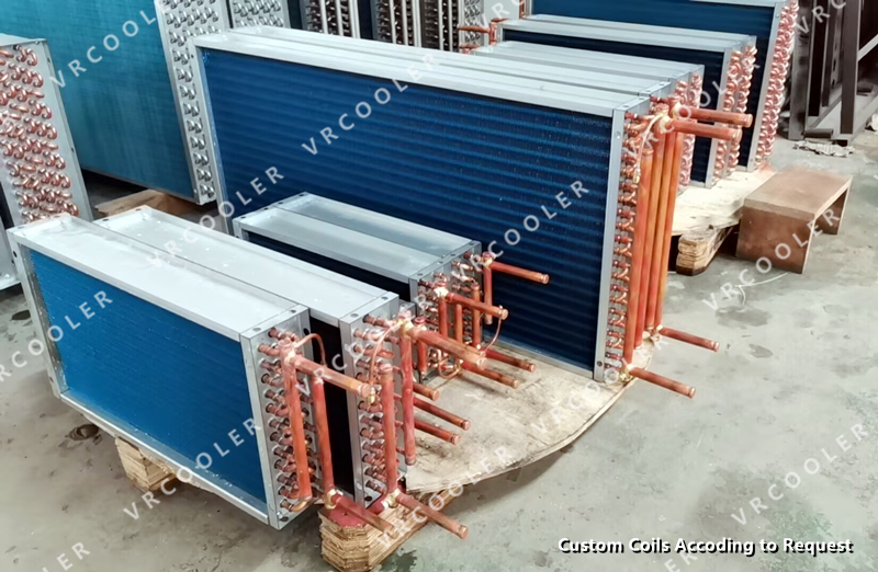 Custom Coils Accoding To Request - Changzhou Vrcoolertech Refrigeration ...