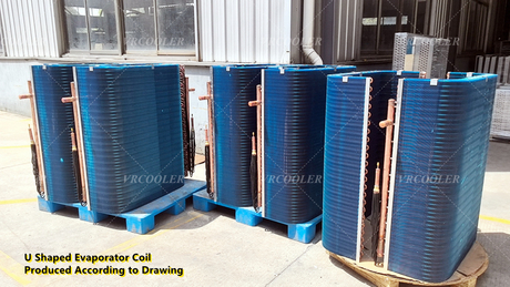 U Shaped Evaporator Coil Produced According To Drawing - Changzhou ...