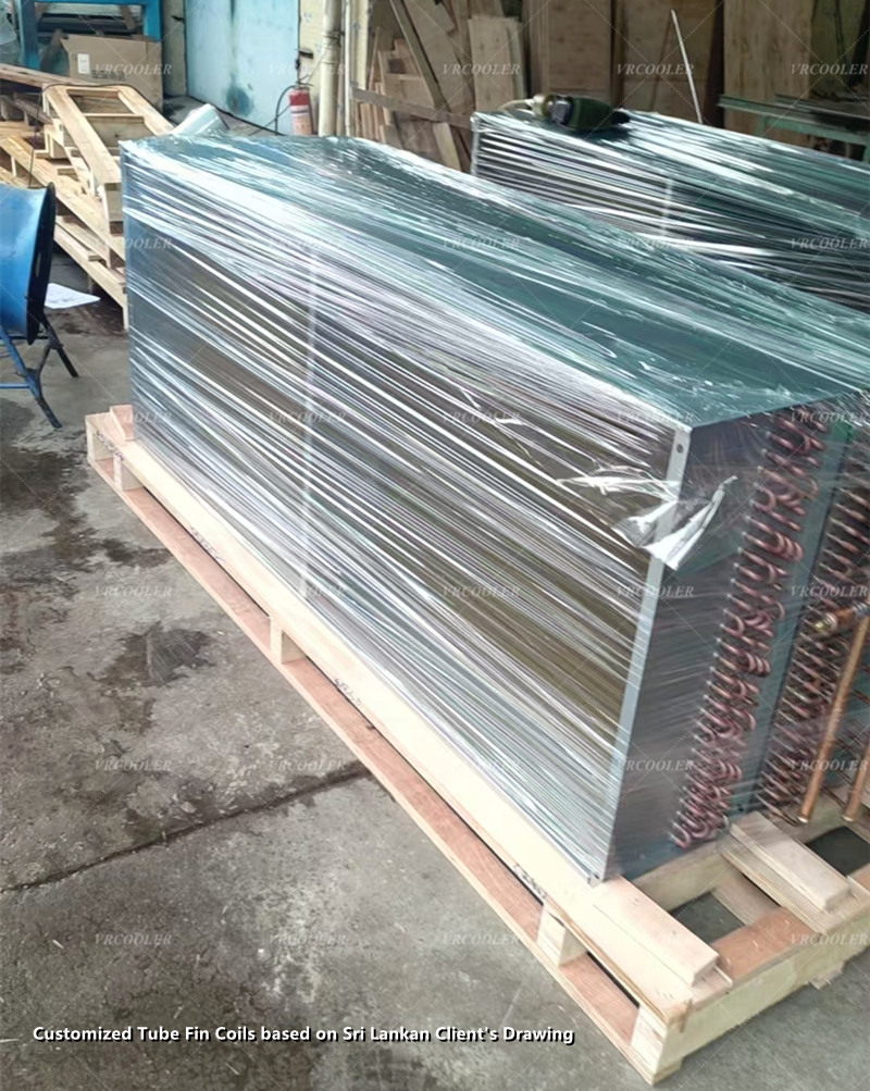 Customized Tube Fin Coils Based on Sri Lankan Client's Drawing ...