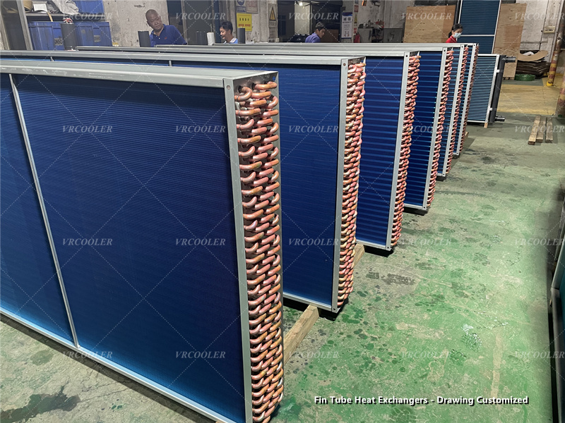 Fin Tube Heat Exchangers - Drawing Customized - Changzhou Vrcoolertech ...