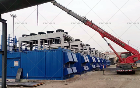 High and Low Temperature Remote Radiator for MTU Gas Generator ...