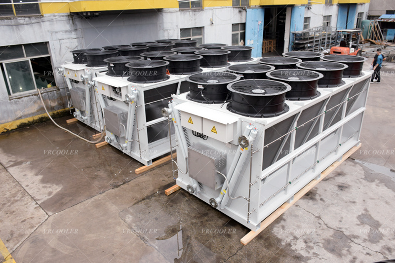 Spray Adiabatic System Dry Cooler For Centrifugal Air Compressors ...