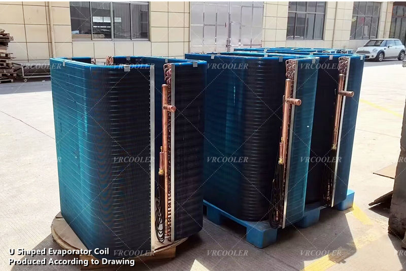 U Shaped Evaporator Coil Produced According To Drawing - Changzhou ...