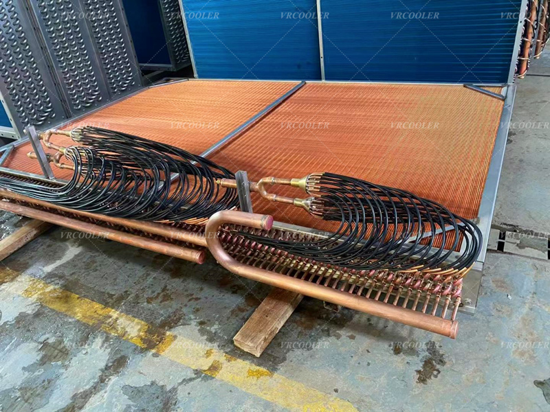 Custom Design All Copper Evaporator Coil for Seafood Soy Sauce Plant ...